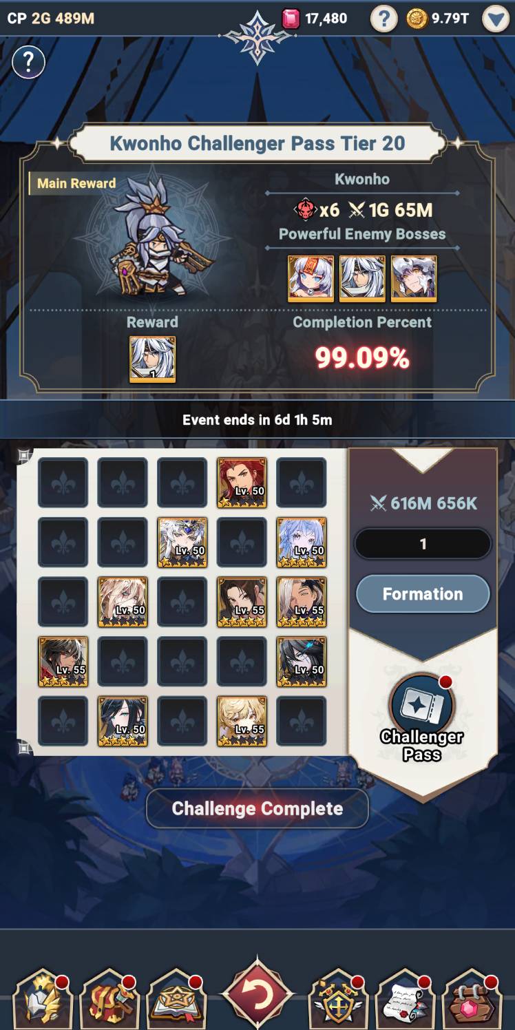 Kwonho challenger pass - Seven Knights Idle Adventure