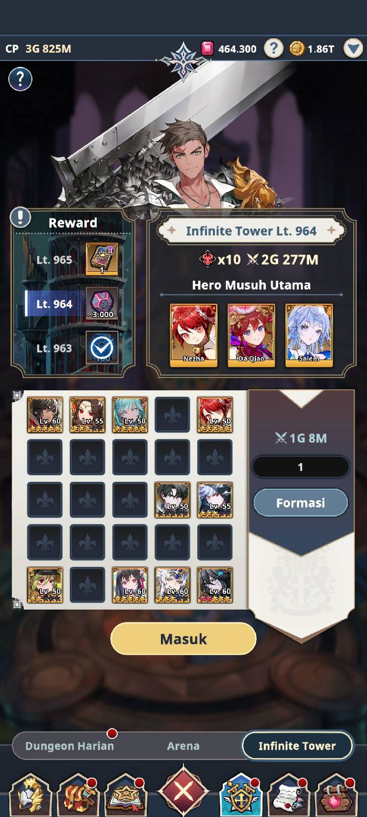 Tips : 1. always cek line up enemy and set your position 2. TOP UP AND ...