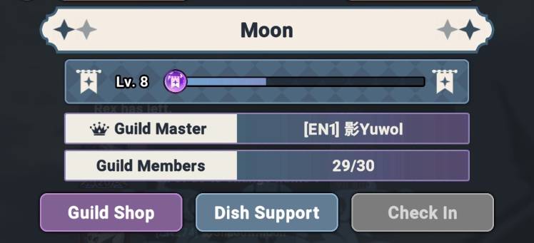Moon Guild Recruiting(Lvl 8, Top 30) - Seven Knights Idle Adventure