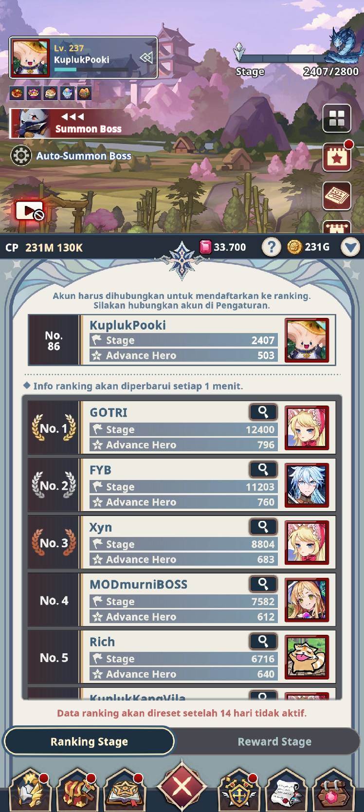 Tolong di ban para c - Seven Knights Idle Adventure