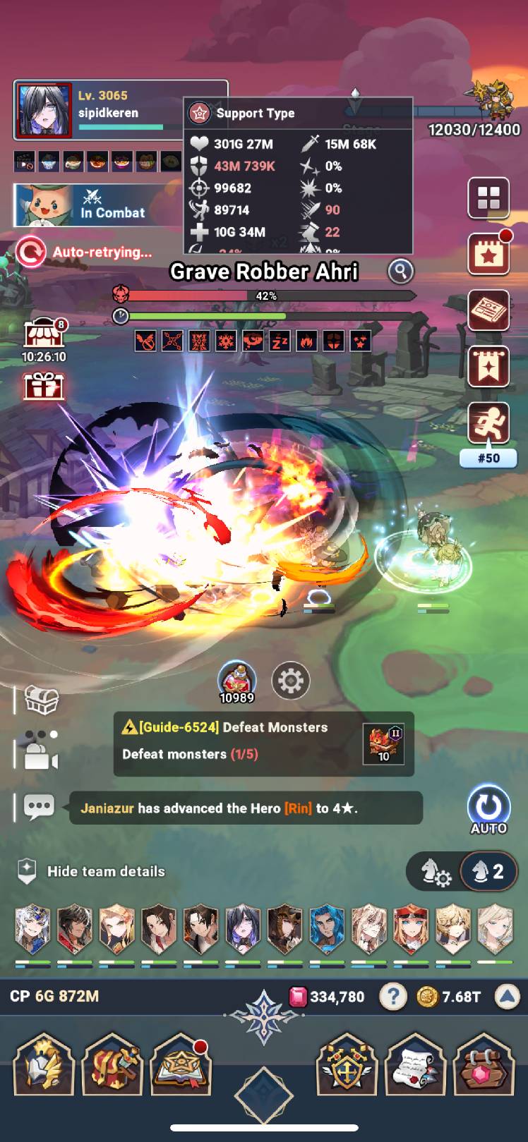 Mai shiranui decrease evasion is not activated - Seven Knights Idle ...