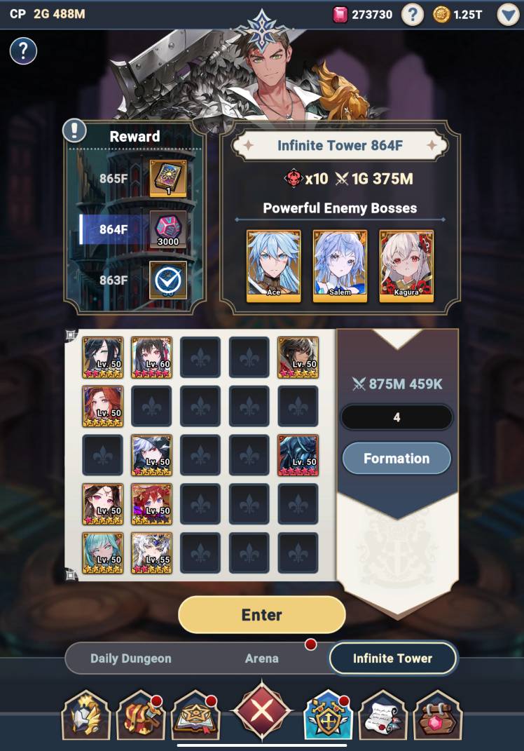 Tower 863, 864, 865 - Seven Knights Idle Adventure