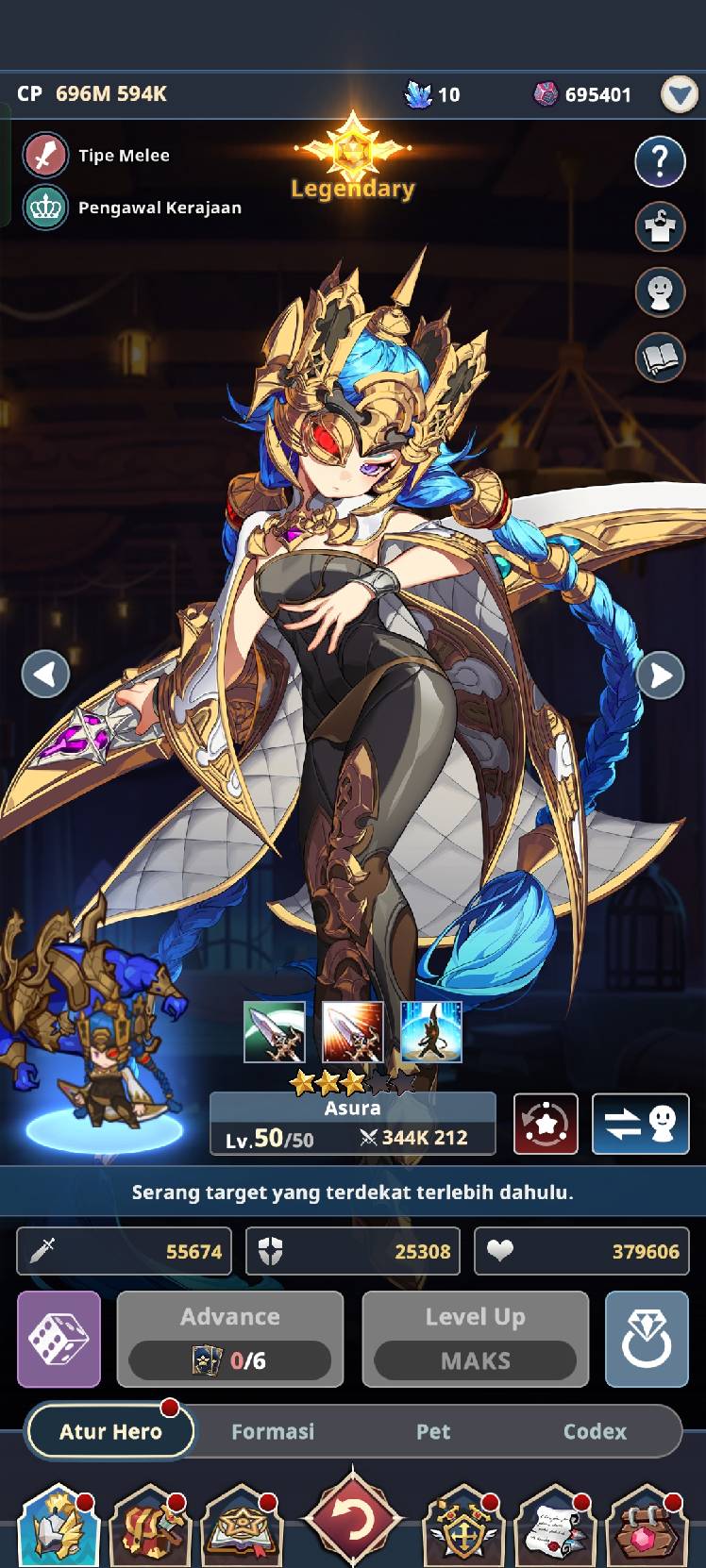 Legendary Hero Asura ★3 Complete! 💗 - Seven Knights Idle Adventure