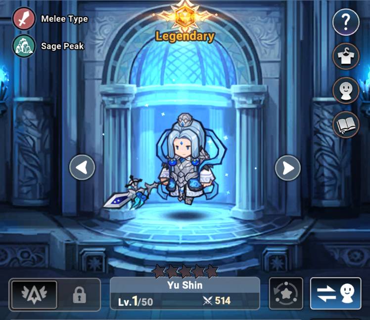 Yu Shin Inquiry - Seven Knights Idle Adventure
