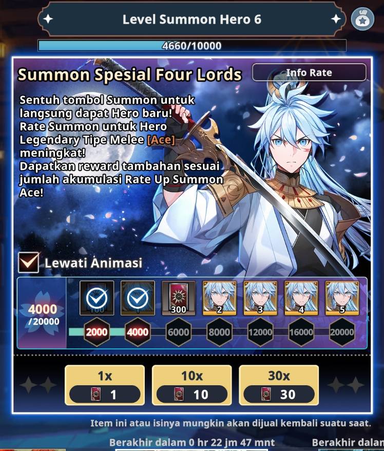 400k ruby ACE ⭐ - Seven Knights Idle Adventure