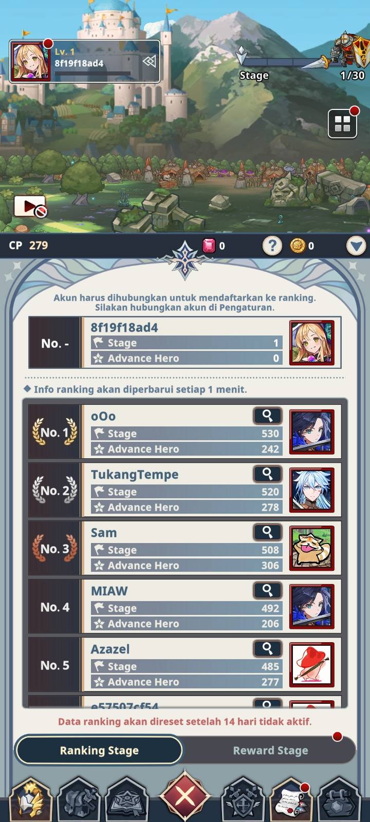 Mod/hack ID90 rank 1-3 - Seven Knights Idle Adventure