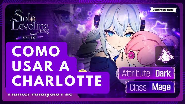 COMO BUILDAR E USAR A CHARLOTTE - Solo Leveling:ARISE