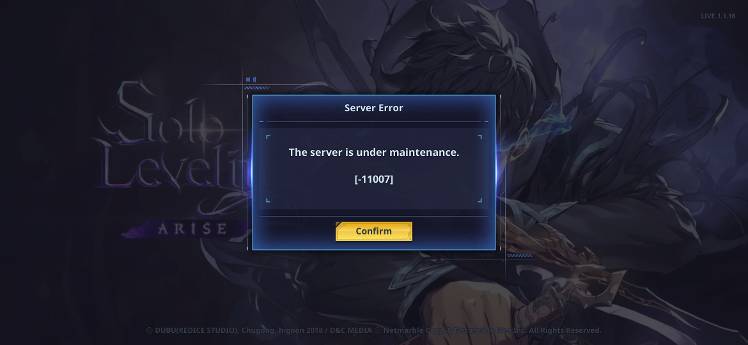 However Server Is Still Under maintenance. So Be Patient - Solo ...