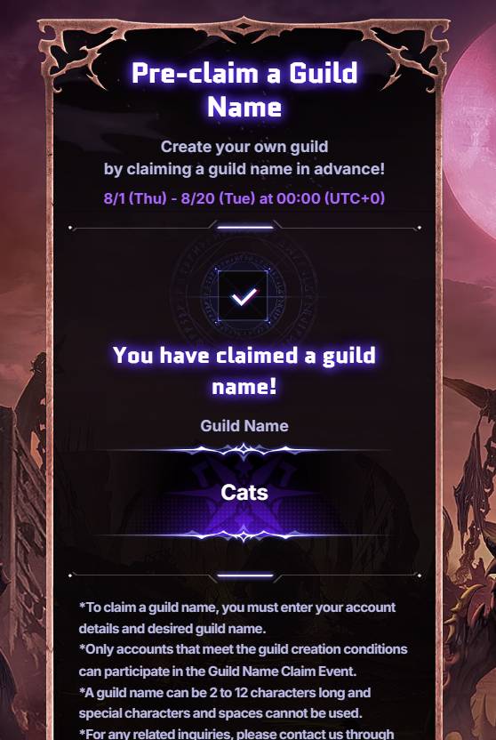 Cats Guild [ Soggy Cat Guild (SCG) ] - Solo Leveling:ARISE