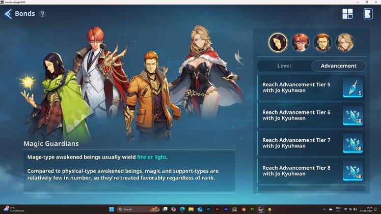 Magic Guardians Bonds PICK - Solo Leveling:ARISE