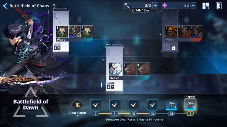 BoC second week clear count 🤩 - Solo Leveling:ARISE