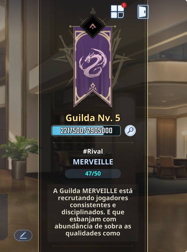 [MERVEILLE Guild] - Level 5 Recruitment - Solo Leveling:ARISE