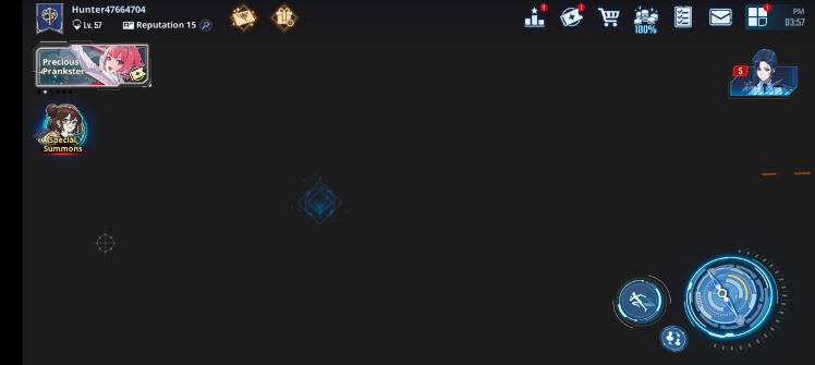 Black UI - Solo Leveling:ARISE