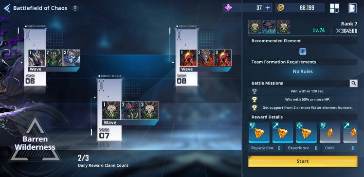 Finally! I won a wave 7. My very first. - Solo Leveling:ARISE