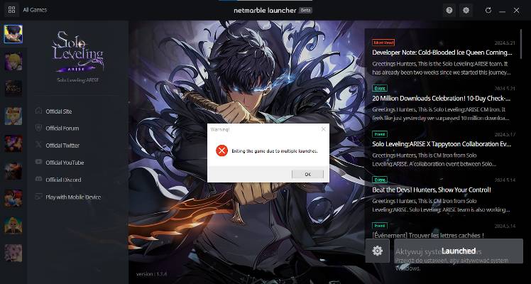 I have problem, Help fix this. - Solo Leveling:ARISE