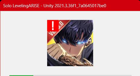 error unity - Solo Leveling:ARISE