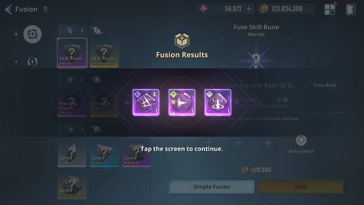 Hope this kinda luck also kicks in while legendary rune fusion - Solo ...