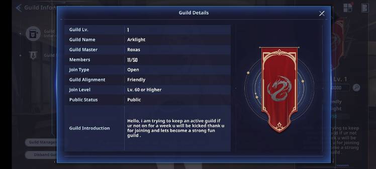 Active guild Arklight looking for recruitment - Solo Leveling:ARISE