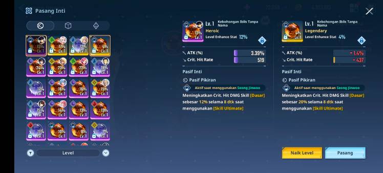 Core Seong Jinwoo - Solo Leveling:ARISE