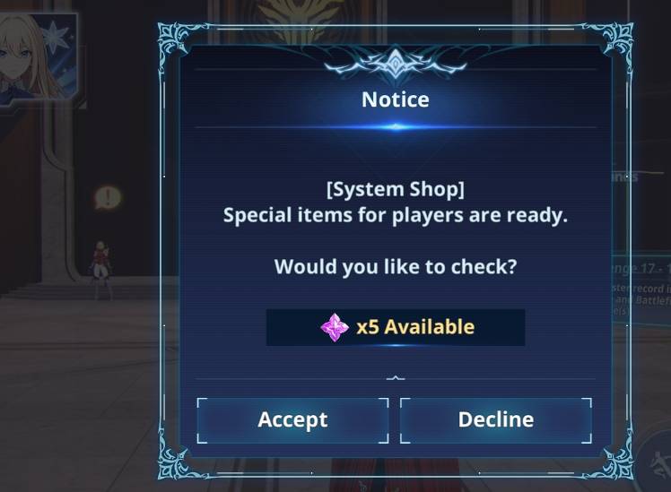 New Popup Offers gives you 5 Essence Stones - Solo Leveling:ARISE