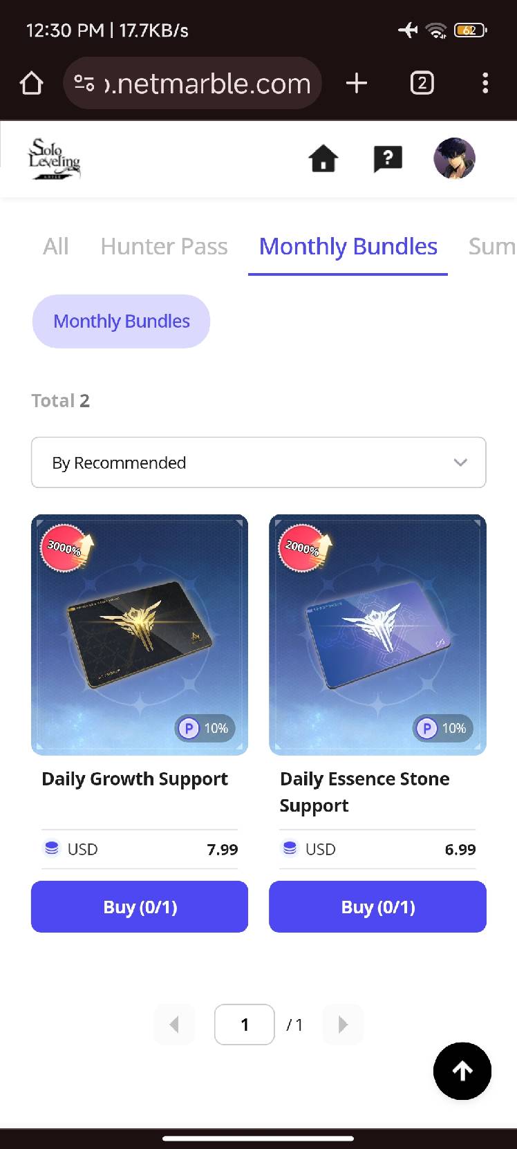 Add Subscription in the monthly bundles.The subscription is also ...