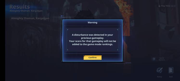 Bug!? or Ban? - Solo Leveling:ARISE