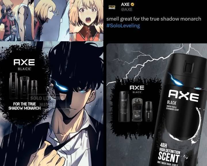 Axe superb marketing - Solo Leveling:ARISE
