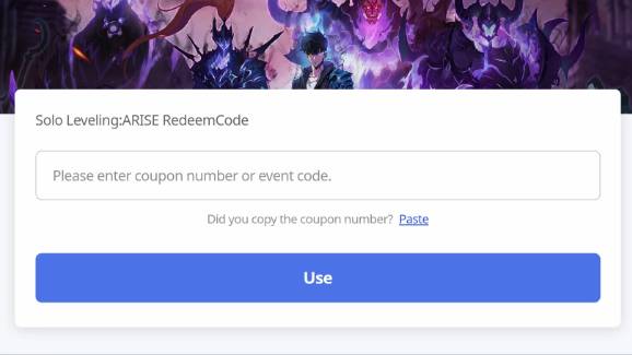 Currently working Redeem Codes 👉 - Solo Leveling:ARISE