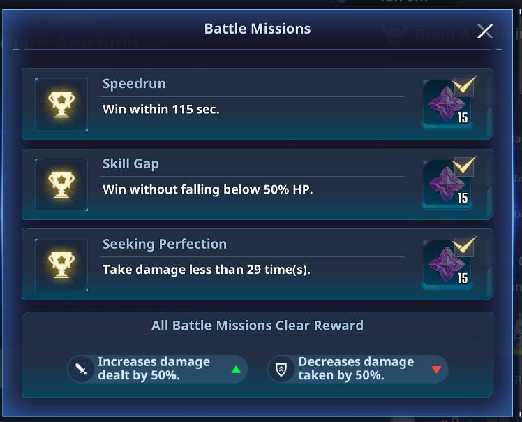 Bonus missions (Dungeon / encore mission) - Solo Leveling:ARISE