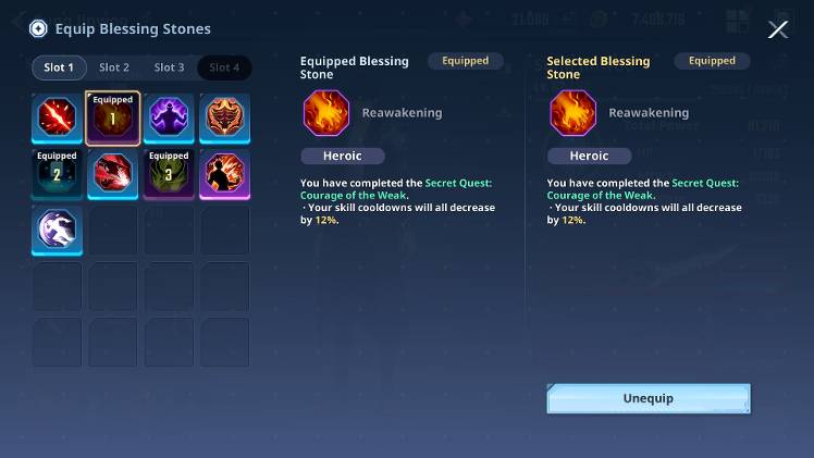 UNABLE TO DO BLESSING STONE FUSION - Solo Leveling:ARISE