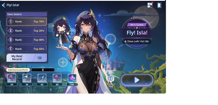 Fly! Isla! Ranking? - Solo Leveling:ARISE