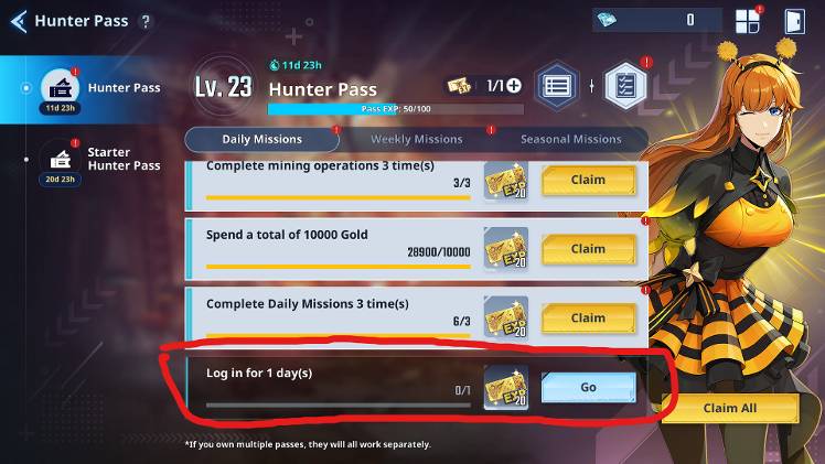 Hunter Pass Bug Report - Solo Leveling:ARISE