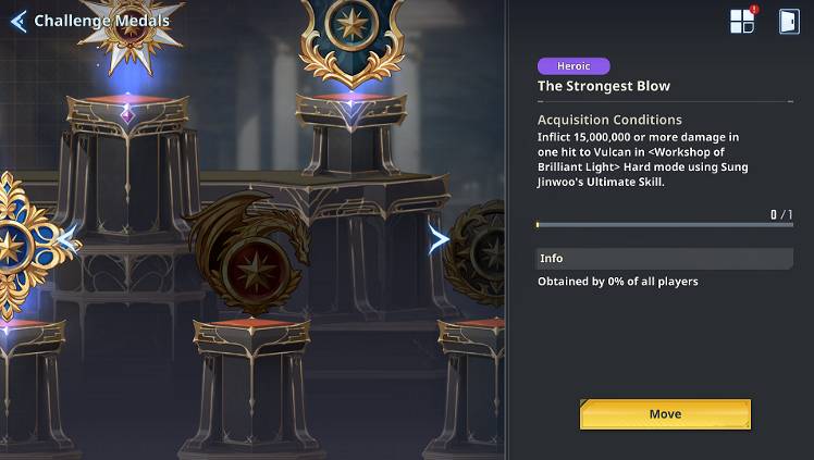 Challenge Medals suggestion! - Solo Leveling:ARISE