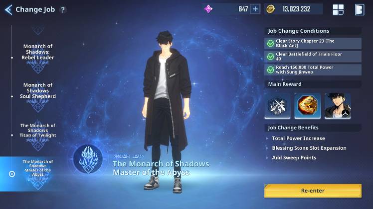 New costume - Solo Leveling:ARISE