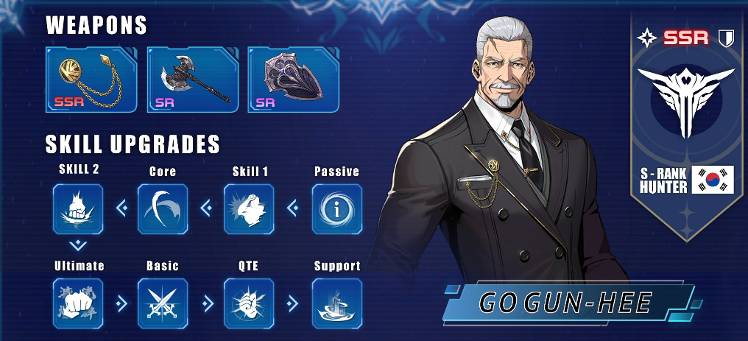 Go Gun-Hee Cheatsheet 👉 - Solo Leveling:ARISE