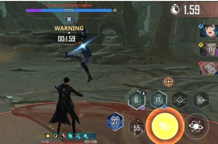 Once you reach Trials floor 28 (underpowered) - Solo Leveling:ARISE