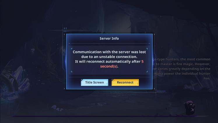 Server Connection Issue - Solo Leveling:ARISE