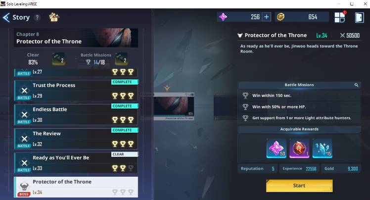 Commanders Touch - Solo Leveling:ARISE