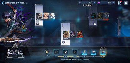Battlefield Of Chaos clear count - Solo Leveling:ARISE
