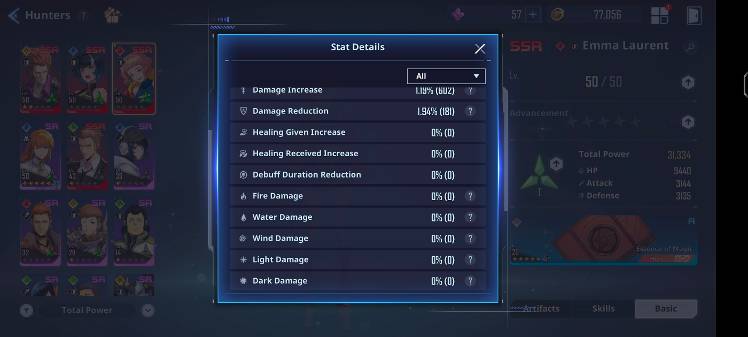 Character Stats bug - Solo Leveling:ARISE