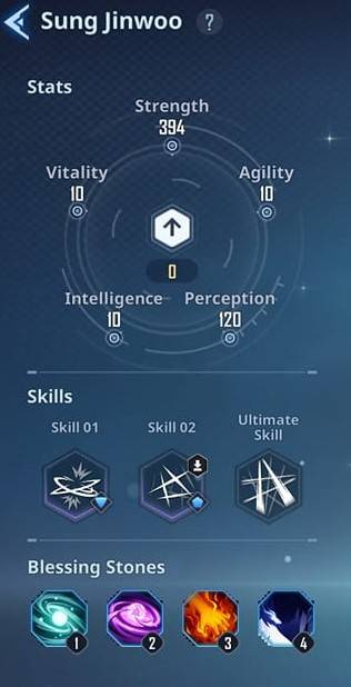 Rekomendasi Stat, Bagus di AGILITY atau PERCEPTION ya? - Solo Leveling ...