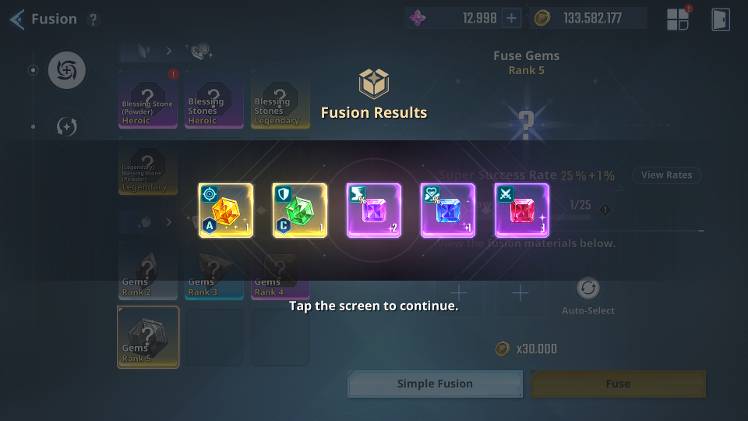 Finally a mention-worthy fusion. RANK 5 GRADE A PRECISION GEM. TOO HARD ...