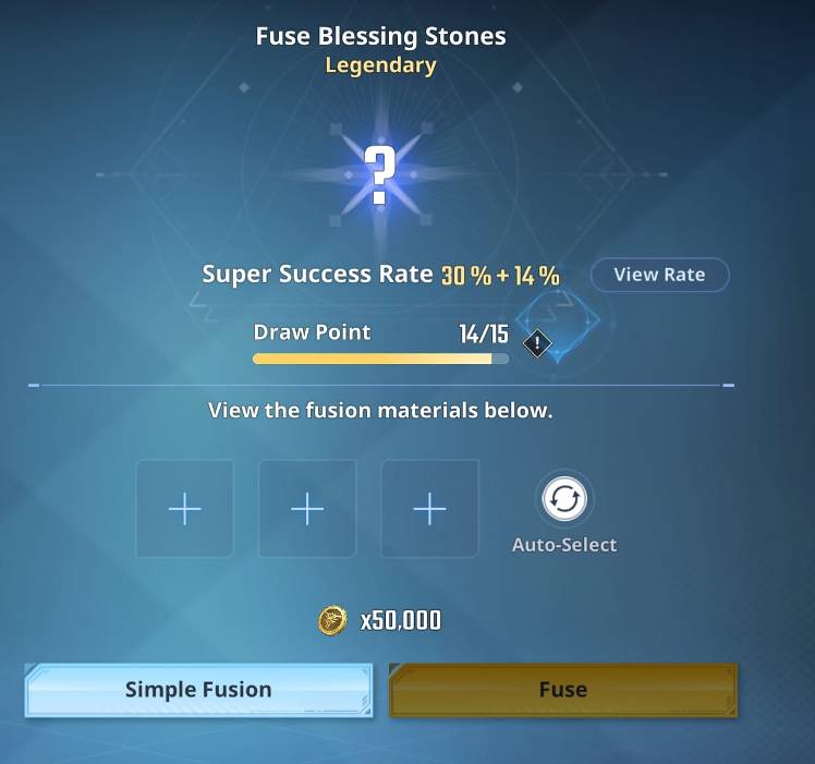 Bug in Fusion Legendary Blessing Stone - Solo Leveling:ARISE