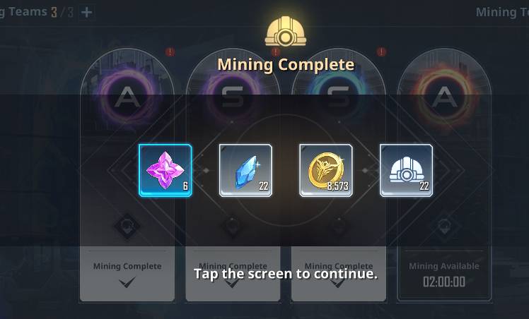 Gems Mining - Solo Leveling:ARISE
