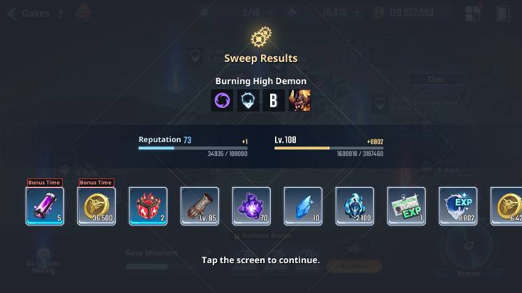 Got the bonus rewards. Looking forward to extra EXP next week. 😋🤤 - Solo Leveling:ARISE