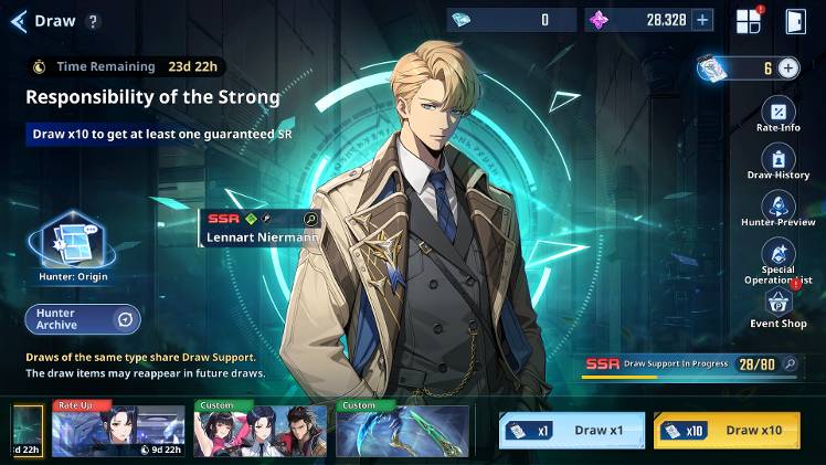 Free Weekly Draw Error - Solo Leveling:ARISE