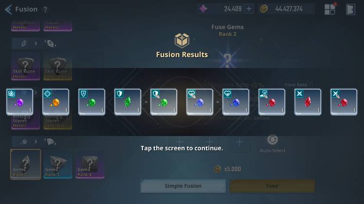 WORTHLESS GEM FUSION - Solo Leveling:ARISE