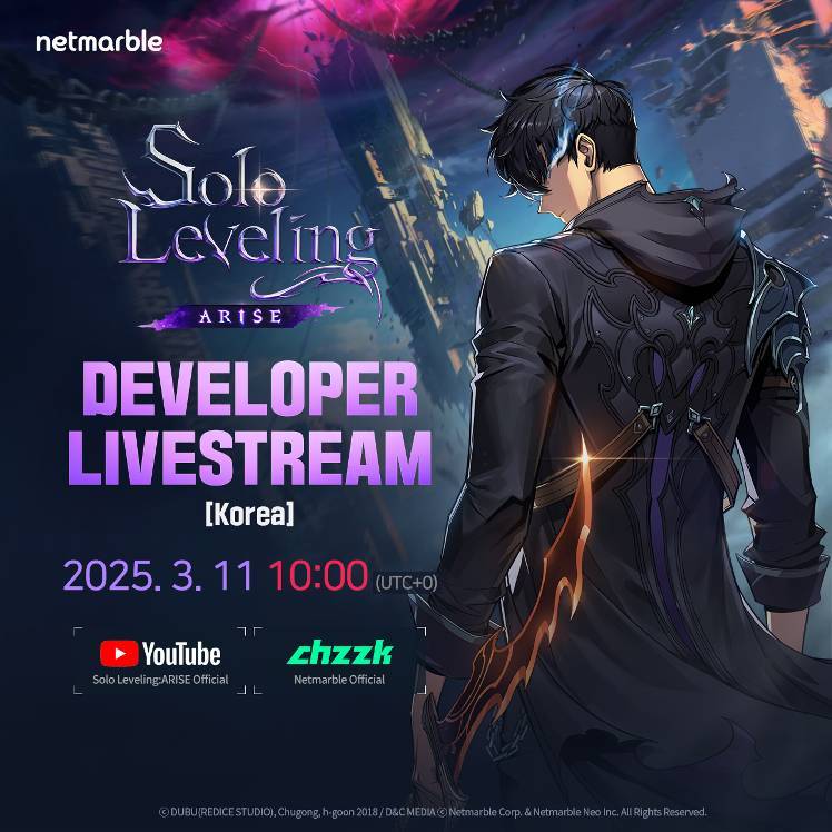 Today korean live stream don't miss it - Solo Leveling:ARISE
