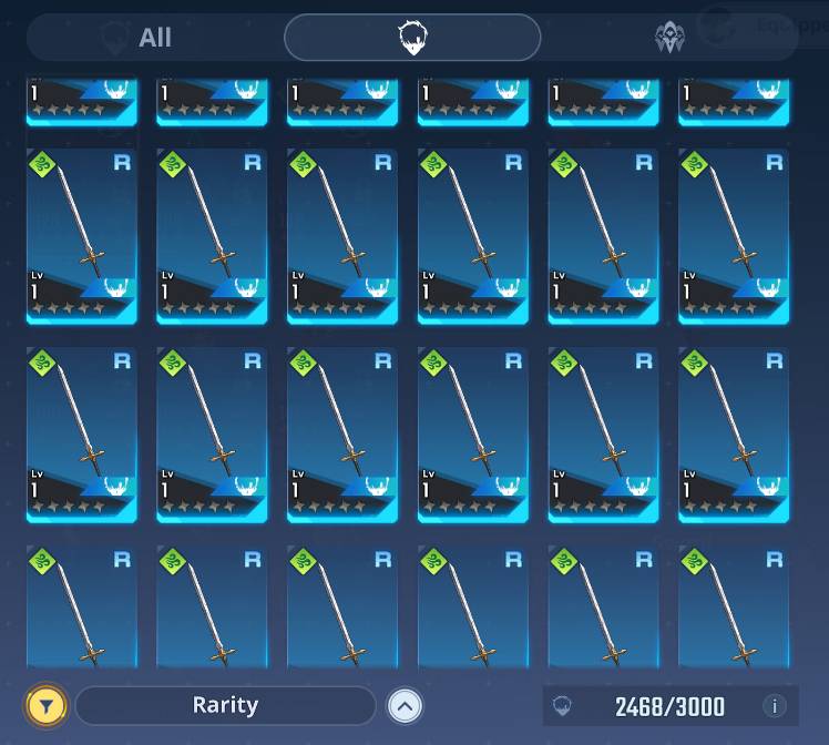 Weapon Inventory Stacking - Solo Leveling:ARISE