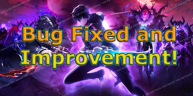 Developers Notes -> Bug Fixes Sung Jinwoo and Dungeons - Solo Leveling ...